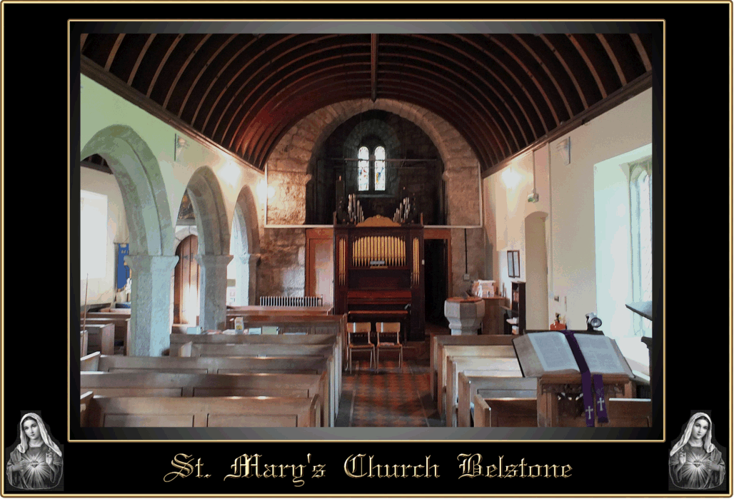 Belstone Devon | Looking west down the nave to the organ in … | Flickr